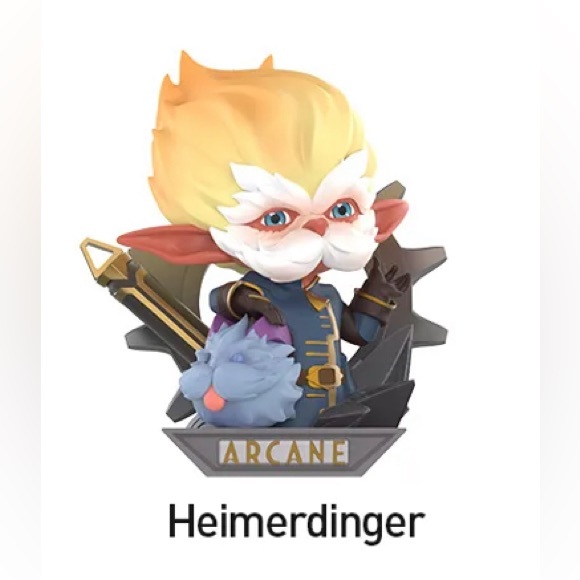 POP MART | Other | League Of Legends Arcane Series Figures Heimerdinger ...